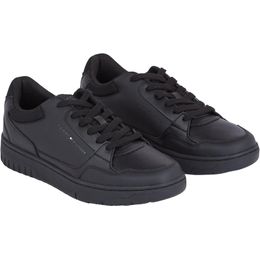 Tommy Hilfiger Sneaker, Leder, für Herren, schwarz, 43