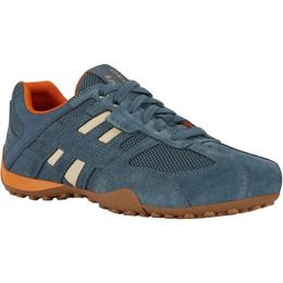 Geox Sneaker, Veloursleder, atmungsaktiv, für Herren, blau, 42