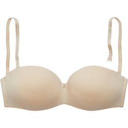 Lascana Perfect Basics Schalen-BH, abnehmbare Träger, für Damen, beige, 75D