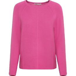 Adagio Pullover "Jola", Rundhals-Ausschnitt, Struktur-Look, für Damen, pink, 48