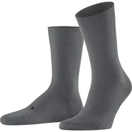 Falke Socken, Wollanteil, Rippbündchen, für Herren, grau, 43-44