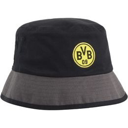 Puma® Bucket Hat Borussia Dortmund, Baumwolle, für Herren, schwarz, OneSize