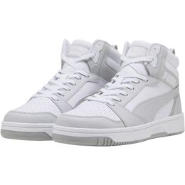 Puma® Rebound v6 Sneaker, Lederoptik, SOFTFOAM+, für Herren, weiß, 40