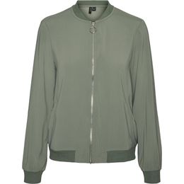 Véro Moda VERO MODA® Blouson, Rippbündchen, Eingrifftaschen, für Damen, grün, S