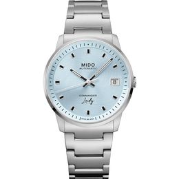 Mido® Damen Armbanduhr "M0212071104100", blau