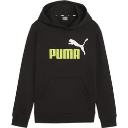 Puma® Hoodie, Baumwolle, Logo-Print, für Kinder, schwarz, 140