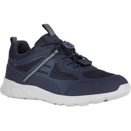 Geox Sanzio Sneaker, Schnellschnürsystem, Wechselfußbett, für Herren, blau, 44