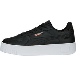 Puma® Sneaker, Leder, SoftFoam+ Innensohle, für Damen, schwarz, 37
