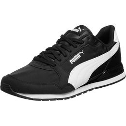 Puma® ST Runner v3 Sneaker, SoftFoam+, Logodetails, für Herren, schwarz, 44.5