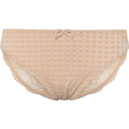 PrimaDonna Prima Donna Madison Rioslip, Schleife, Spitze, Struktur, für Damen, beige, 38