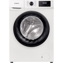 Bomann® Waschmaschine WA 7110, Dampffunktion, 10 kg, weiß