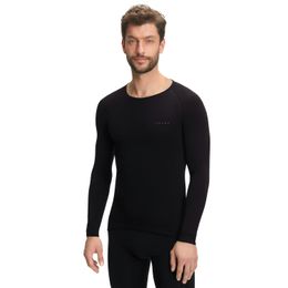 Falke Warm Unterhemd, wärmeregulierend, feuchtigkeitsableitend, für Herren, schwarz, XL