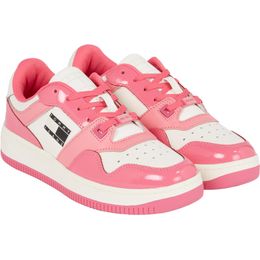 Tommy Jeans Sneaker, Schnürung, Leder, für Damen, pink, 42