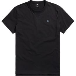 G-Star Raw T-Shirt, Seitenschlitze, für Herren, schwarz, M