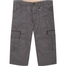 Tom Tailor Cargo Shorts "Max", seitliche Eingrifftaschen, für Herren, grau, 34