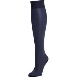 Wolford Satin Touch Feinkniestrümpfe, 20 den, transparent, für Damen, blau, 39-41