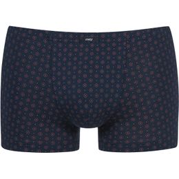 Mey Pants kurz, Label, Allover-Print, für Herren, blau, XXL