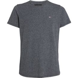 Tommy Jeans T-Shirt, Rundhals-Ausschnitt, Slim-Fit, für Herren, grau, XXL