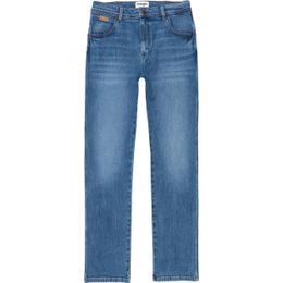 Wrangler® Jeans, Straight, High Waist, für Herren, blau, 33/30