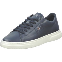 Gant Sneaker, Leder, Logo-Stickerei, für Herren, blau, 45