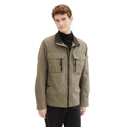 Tom Tailor Fieldjacket, Brusttaschen, Regular Fit, für Herren, grün, XXL