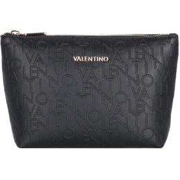 Valentino Beautytasche, Kunstleder, für Damen, schwarz