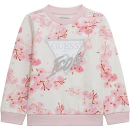 Guess Sweatshirt, Baumwolle, für Kinder, rosa, 128