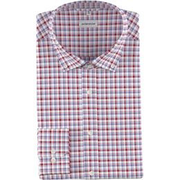 Seidensticker Businesshemd, Regular Fit, Langarm, Button-Down-Kragen, für Herren, rot, 41