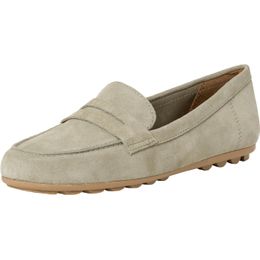 Tamaris Espadrilles, Leder, Zierriemen, für Damen, grau, 40