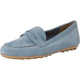 Tamaris Espadrilles, Leder, Zierriemen, für Damen, blau, 38