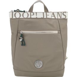 JOOP! Tagesrucksack, Reißversschluss, Emblem, für Damen, grau