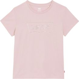 Levi's Levi's® T-Shirt, Rundhals, Kurzarm, für Damen, rosa, S