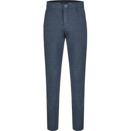 Club of Comfort Stoffhose "Garvey", Komfortbund, Woll-Optik, für Herren, blau, 24