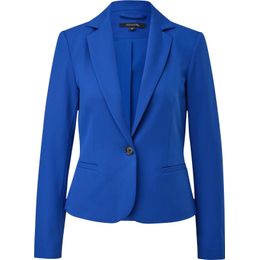 comma, Blazer, Reverskragen, Paspeltaschen, für Damen, blau, 40