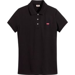 Levi's Levi's® Poloshirt, Logo-Stickerei, für Damen, schwarz, S