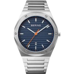 Bering Herren Armbanduhr "19742", blau