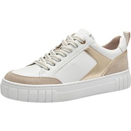 Marco Tozzi® Sneaker, FEEL ME-Technologie, Wechselfußbett, für Damen, weiß, 38