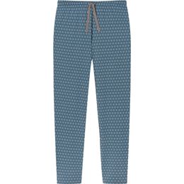 Schiesser Mix + Relax Loungewear-Hosen, Baumwolle, für Herren, blau, 54