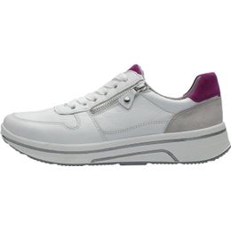 Ara® Sneaker, Plateau, Leder, für Damen, weiß, 37