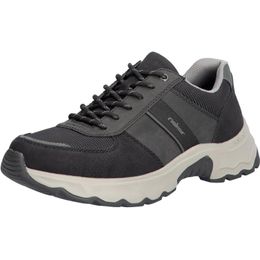 Rieker Sneaker, Schnürung, rutschfest, für Herren, schwarz, 43