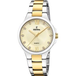 Festina Damen Armbanduhr, silber