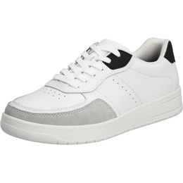 Rieker Sneaker, Leder, Schnürung, für Herren, weiß, 43