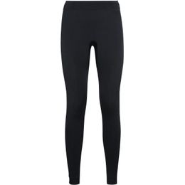 Odlo Performance Warm Pants, Minimal-Print, feuchtigkeitsregulierend, für Damen, schwarz, M