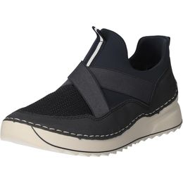 Rieker Sneaker, leicht, weich, Zuglaschen, für Damen, blau, 39