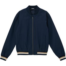 s.Oliver Blouson, Stehkragen, Reißverschluss, für Kinder, blau, M