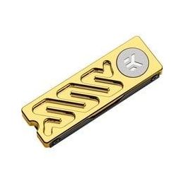 EK-Quantum Convection M.2 NVMe - Gold, Kühlkörper gold, unterstützt M.2 2280 SSD Gerätetyp: Passiver Kühlkörper Verwendung: für M.2 2280 SSD Art: Kühlkörper