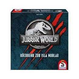 Schmidt Spiele Jurassic World: Rückkehr zur Isla Nublar, Brettspiel Spieleranzahl: 2 - 4 Spieler Spieldauer: 1 Stunde Altersangabe: ab 10 Jahren