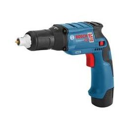 Bosch Akku-Trockenbauschrauber GTB 12V-11 Professional solo blau/schwarz, ohne Akku und Ladegerät Leistung/Spannung: Akku-Betrieb, 12Volt Max. Drehzahl: 3.000 U/min Getriebe: 1-Gang-Getriebe Drehmoment: 11 Nm