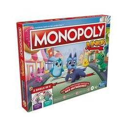 Hasbro Monopoly Junior, Brettspiel Spieldauer: 30 Minuten Altersangabe: ab 4 Jahren Serie: Monopoly