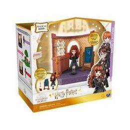 Spin Master Wizarding World Harry Potter - Hogwarts Zauberkunst Klassenzimmer Spielset, Spielfigur mit exklusiver Hermine Granger Sammelfigur